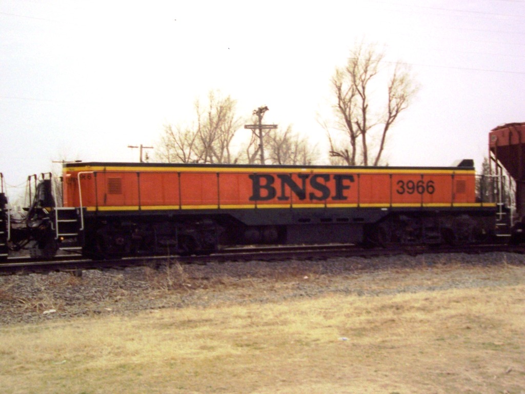 BNSF SLUG 3966